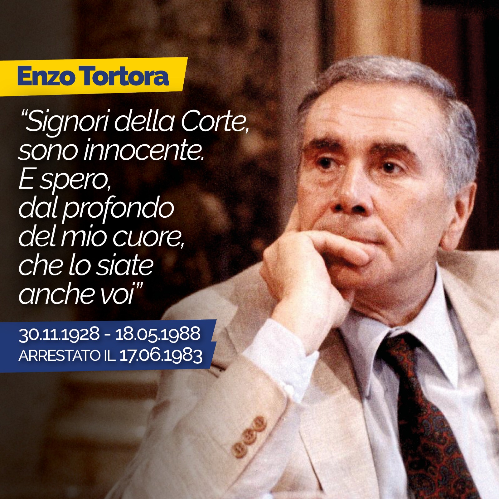 40 ANNI FA IL CASO TORTORA - ECCO COSA FU DAVVERO | Il Commendatore